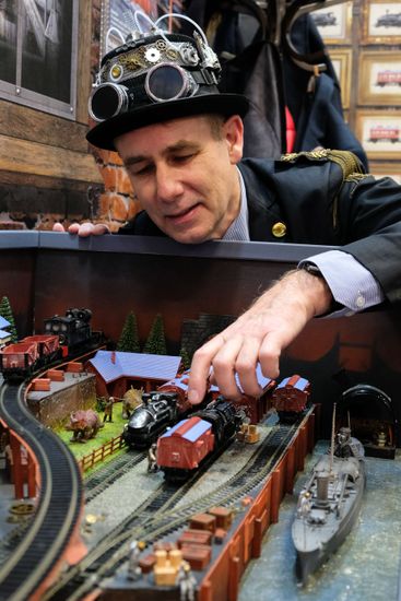 Steampunk Model Railways By Bassettlowke Hornby Editorial Stock Photo ...