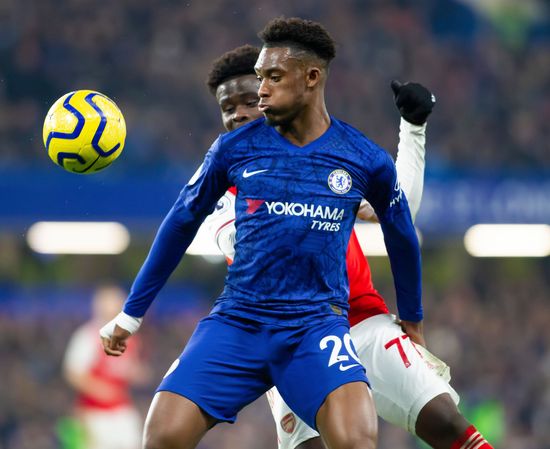 Callum Hudsonodoi Chelsea Shields Ball Bukayo Editorial Stock Photo ...
