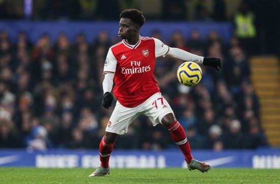 Bukayo Saka Arsenal On Ball Editorial Stock Photo - Stock Image ...