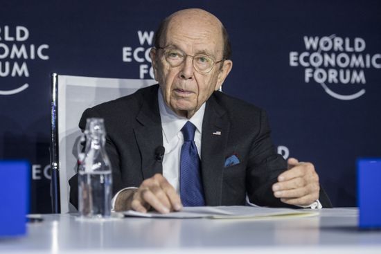 Wilbur Louis Ross Us Secretary Commerce Editorial Stock Photo - Stock ...
