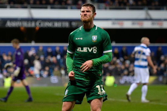 Sam Winnall Sheffield Wednesday Scores His Editorial Stock Photo ...