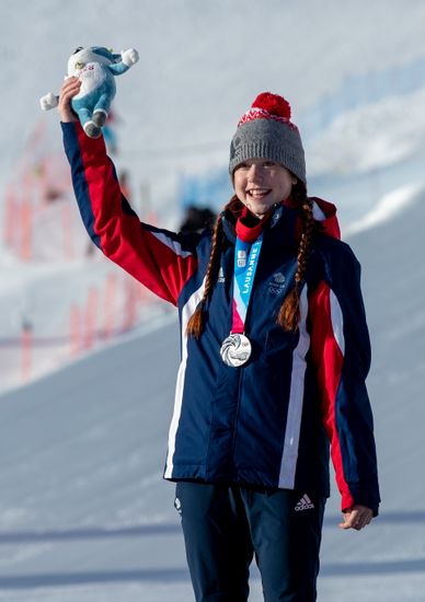 Kirsty Muir Gbr Her Silver Medal Editorial Stock Photo - Stock Image ...