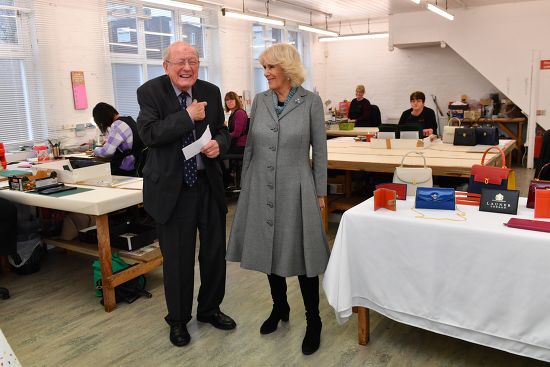 Camilla Duchess Cornwall Gerald Bodmer During Editorial Stock Photo ...