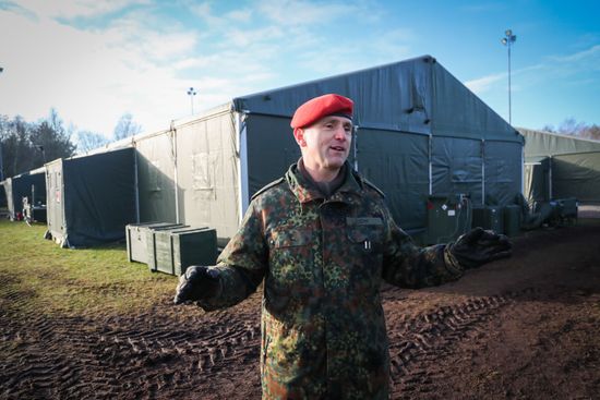 Commander Logistics School German Army Bundeswehr Editorial Stock Photo ...