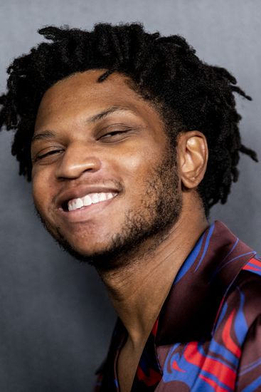 Us Singer Gallant Poses On Red Editorial Stock Photo - Stock Image ...