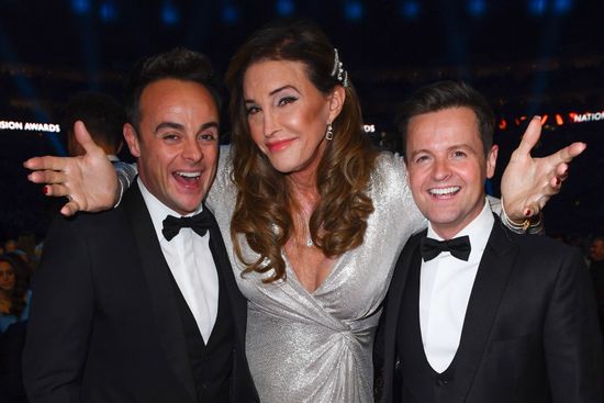 Exclusive Caitlyn Jenner Anthony Mcpartlin Declan Editorial Stock Photo ...