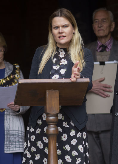 Newbury Mp Laura Farris Addresss People Editorial Stock Photo - Stock ...