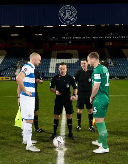 Coin Toss Toni Leistner Qpr Tom Editorial Stock Photo - Stock Image ...