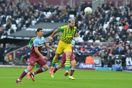 Charlie Austin West Bromwich Albion Fc Editorial Stock Photo - Stock ...