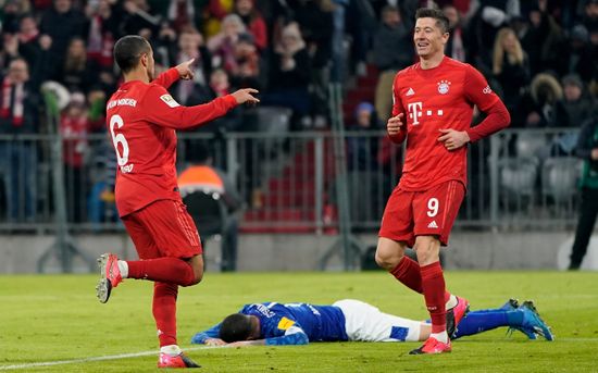 Thiago Bayern L Celebrates Scoring Fourth Editorial Stock Photo - Stock ...