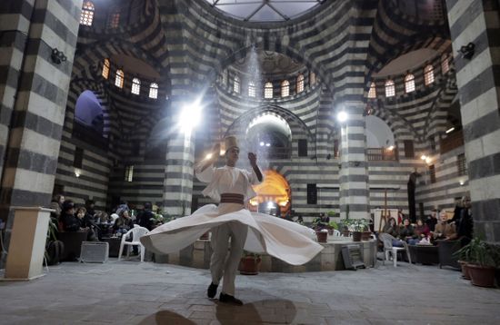 People Watch Syrian Artists Draw Live Editorial Stock Photo - Stock ...