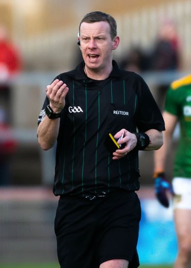 Tyrone Vs Meath Referee Joe Mcquillan Editorial Stock Photo - Stock ...