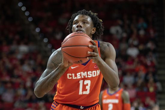 Clemson Guard Tevin Mack 13 During Editorial Stock Photo - Stock Image ...