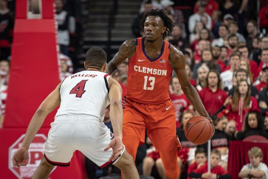Clemson Guard Tevin Mack 13 During Editorial Stock Photo - Stock Image ...