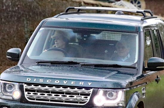 Princess Anne Driving Prince Philip Passenger Editorial Stock Photo ...