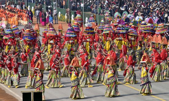 School Students Perform Cultural Routine Editorial Stock Photo - Stock ...