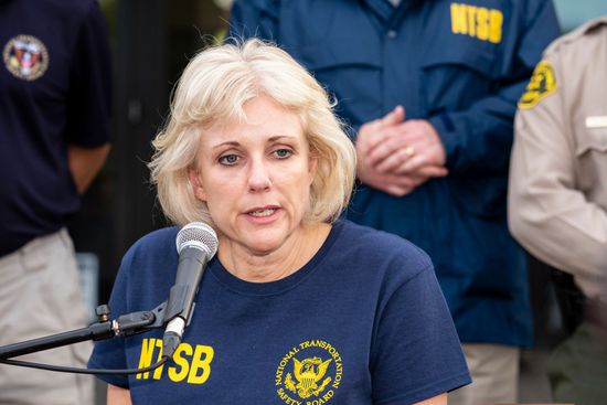 Ntsb Board Member Jennifer Homendy Speaks Editorial Stock Photo - Stock ...