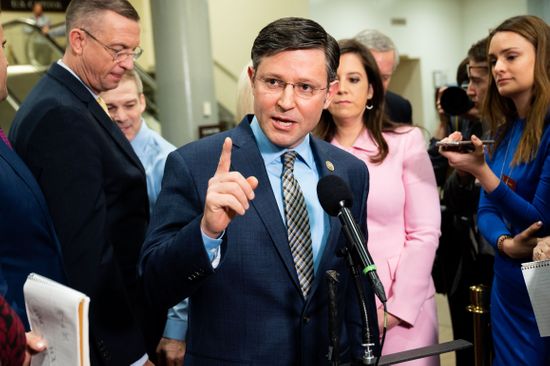 United States Representative Mike Johnson Republican Editorial Stock ...