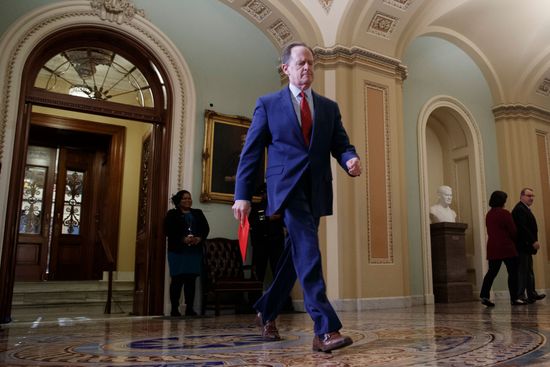 Republican Senator Pennsylvania Patrick Toomey Walks Editorial Stock ...