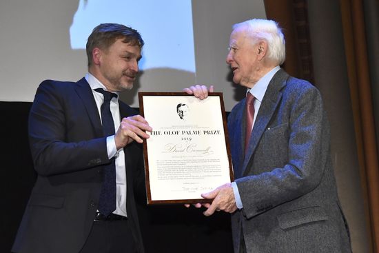 Joakim Palme Hands Over Olof Palme Editorial Stock Photo - Stock Image ...