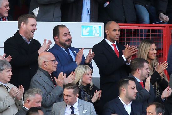 Charltons New Chairman Matt Southall Top Foto stock editorial - Imagem ...