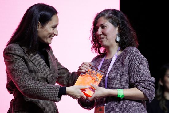 Mexican Director Fernanda Valadez R Accepts Editorial Stock Photo ...