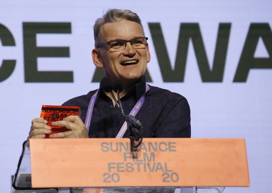 British Director Jerry Rothwell Accepts World Editorial Stock Photo ...