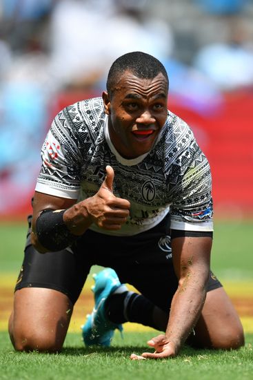 Alasio Naduva Fiji Celebrates After Scoring Editorial Stock Photo ...