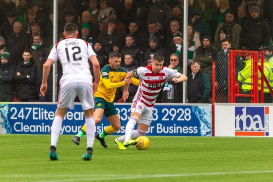 Scott Martin Hamilton Academical During Ladbrokes Editorial Stock Photo ...
