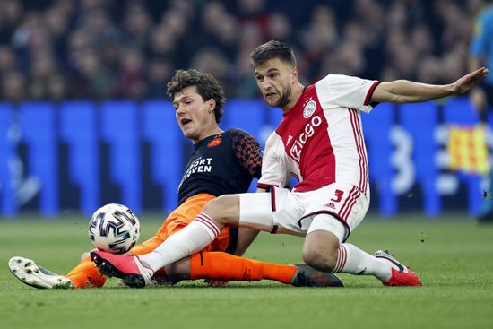 Sam Lammers Psv Joel Veltman Ajax Editorial Stock Photo - Stock Image ...