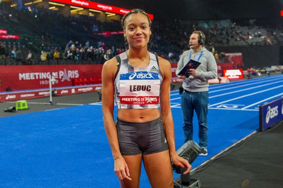 Cynthia Leduc Wins 60 Metres Final Editorial Stock Photo - Stock Image ...