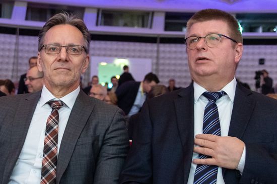 Holger Muench L President German Federal Editorial Stock Photo - Stock ...