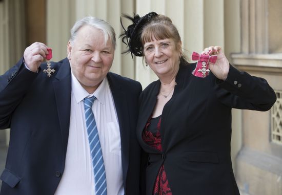 Foster Carers Neil Janette Dewsbury Their Editorial Stock Photo - Stock ...