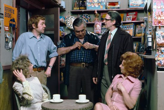 Thelma Barlow Mavis Riley Graham Haberfield Editorial Stock Photo ...