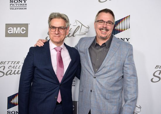 Peter Gould Vince Gilligan Editorial Stock Photo - Stock Image ...