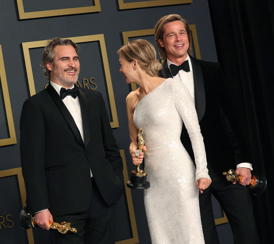 Joaquin Phoenix Leading Actor Joker Renee Editorial Stock Photo - Stock ...