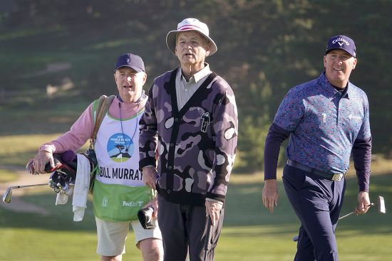 Bill Murray Watches His Putt On Editorial Stock Photo - Stock Image ...