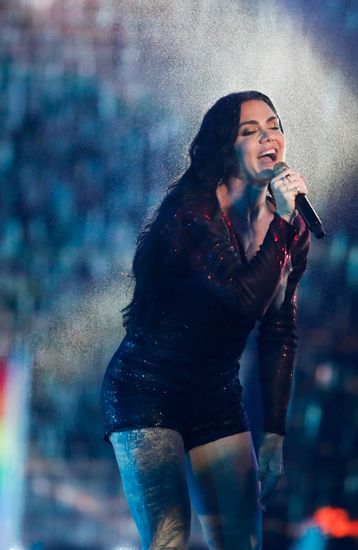 Australian Singer Vanessa Amorosi Performs Her Editorial Stock Photo ...