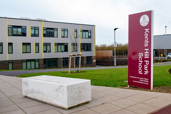 Kents Hill Park Secondary School Located Editorial Stock Photo - Stock ...