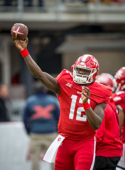 Dc Defenders Quarterback Cardale Jones 12 Editorial Stock Photo - Stock ...