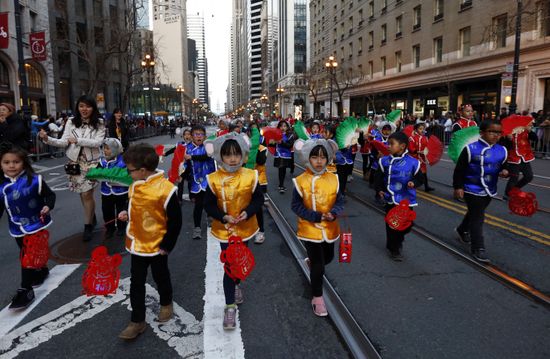Young Parade Participants Make Their Way Editorial Stock Photo - Stock ...