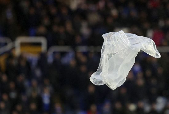 Plastic Bag Blows Wind Editorial Stock Photo - Stock Image | Shutterstock