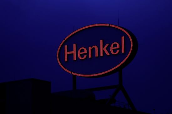 Henkel Logo Corporate Headquarters German Consumer Editorial Stock ...