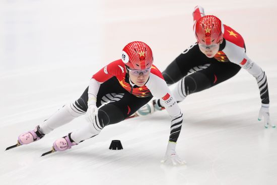 Han Yutong L Zang Yize China Editorial Stock Photo - Stock Image ...