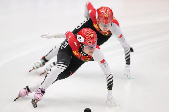 Han Yutong L Zang Yize China Editorial Stock Photo - Stock Image ...