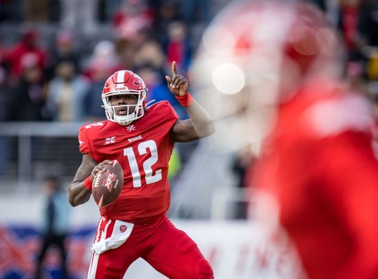 Dc Defenders Quarterback Cardale Jones 12 Editorial Stock Photo - Stock ...
