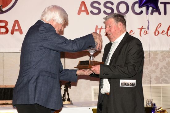 Ken Selleck R Receives Reg Gutteridge Editorial Stock Photo - Stock ...