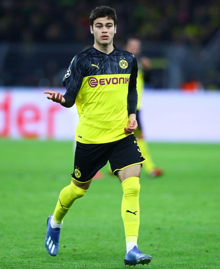 Giovanni Reyna Borussia Dortmund Editorial Stock Photo - Stock Image ...