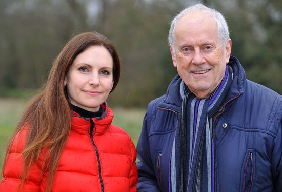 Gyles Brandreth Daughter Aphra Editorial Stock Photo - Stock Image ...