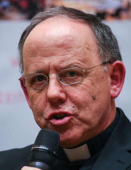 Bishop Dr Ulrich Neymeyr Chairman Subcommission Editorial Stock Photo ...